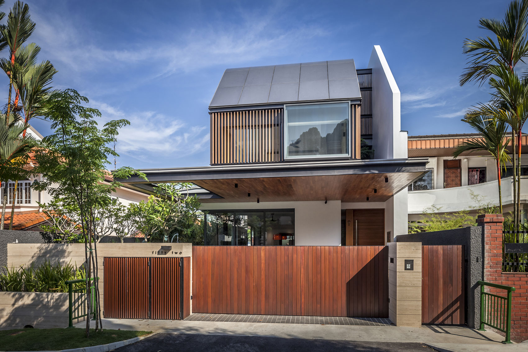 A Stylish Modern Semi-Detached House with Remarkable Interiors in Bukit ...