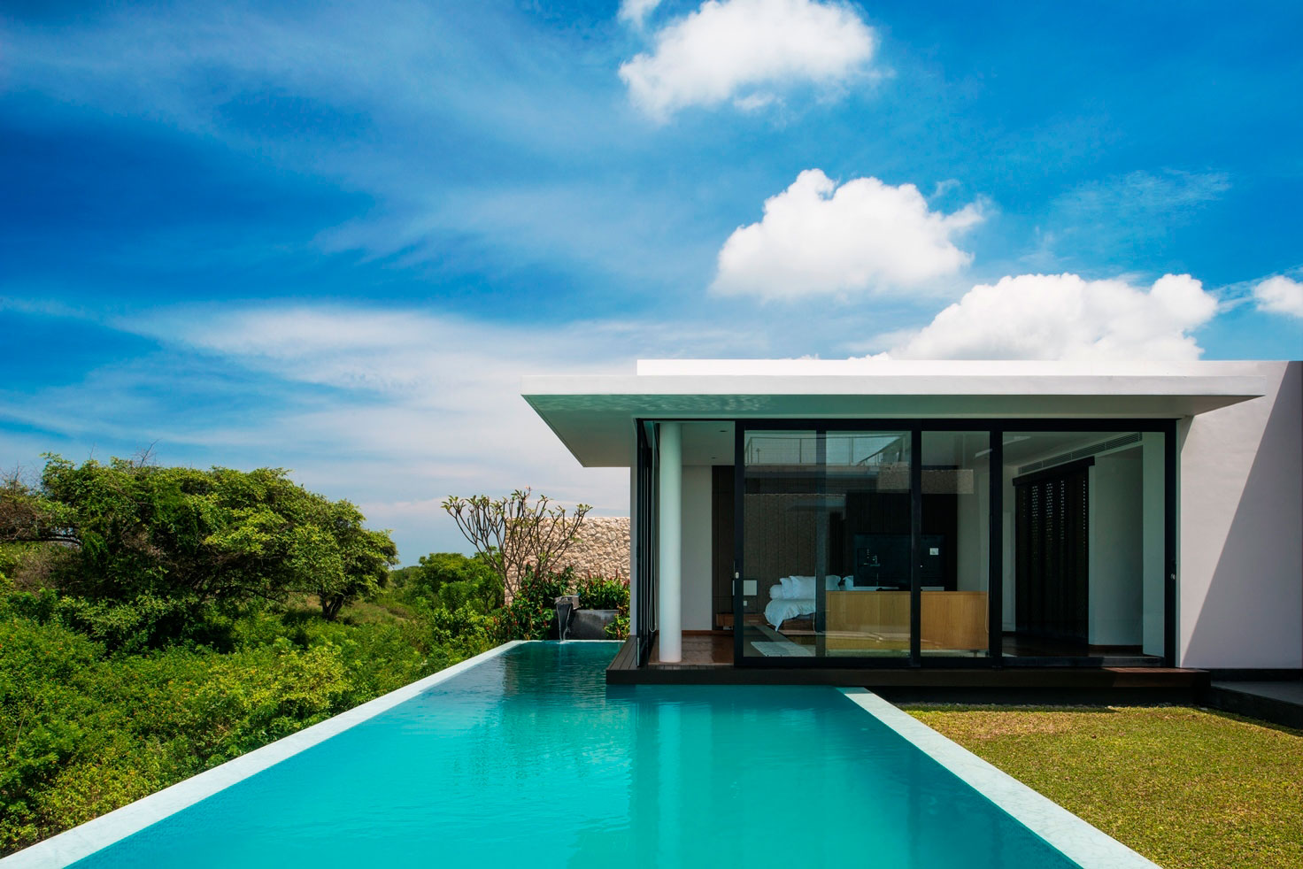 A Stylish and Stunning Contemporary Home with Lap Pool in Bali, Indonesia