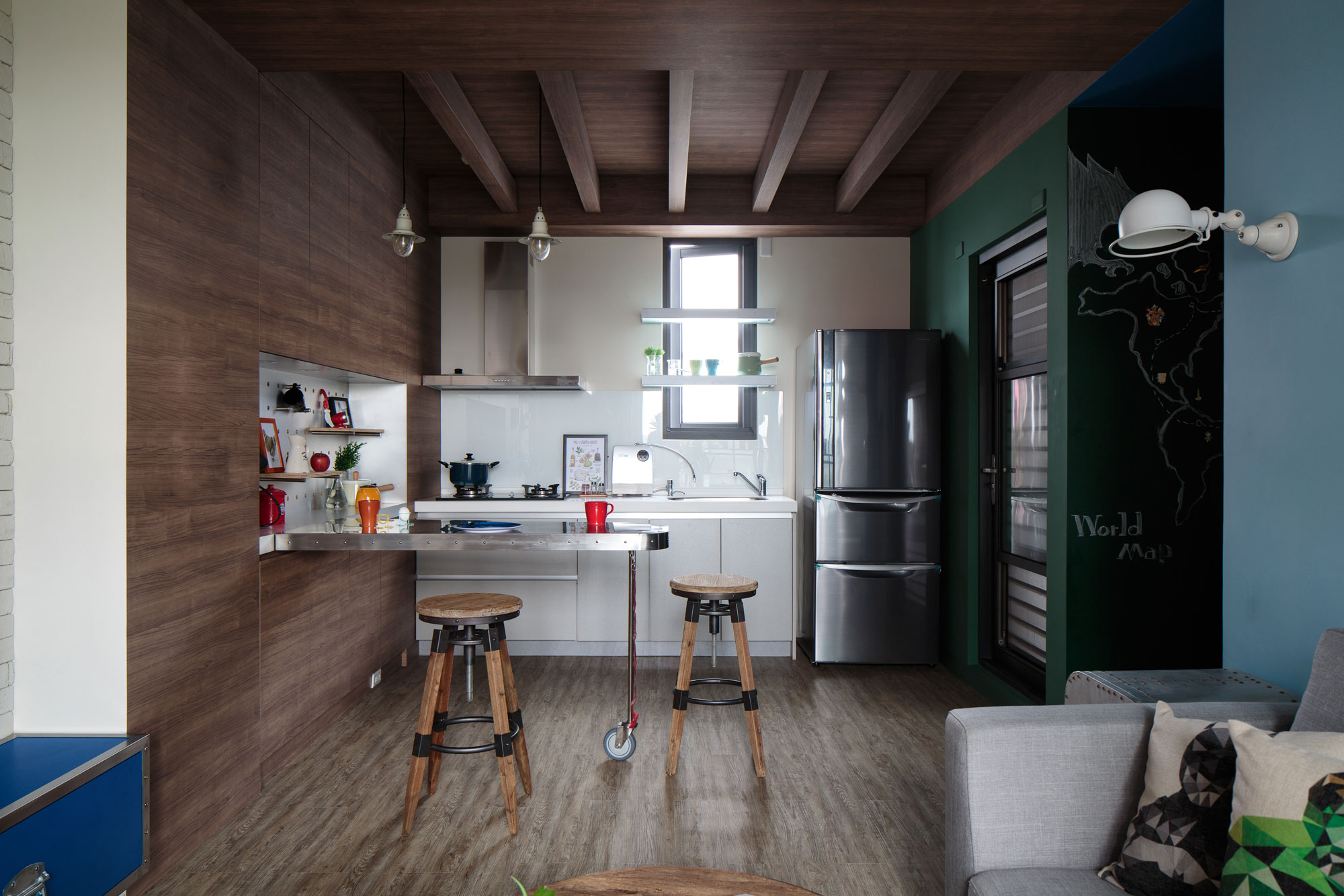 An Elegant Marvel Heroes Themed House with Comfortable and Industrial ...