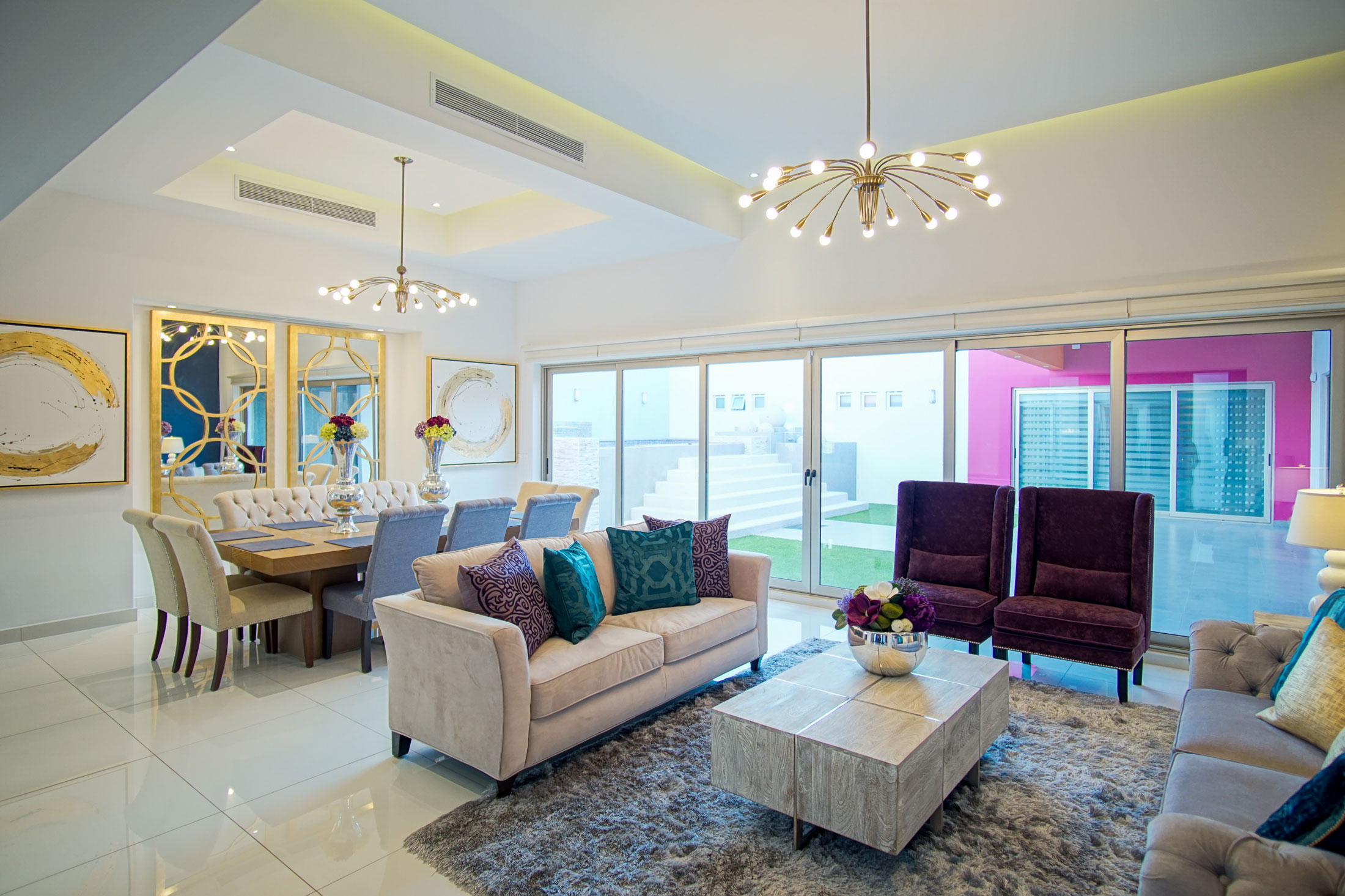 A Bright and Colorful Modern Home Brimming with Elegance in Hermosillo ...