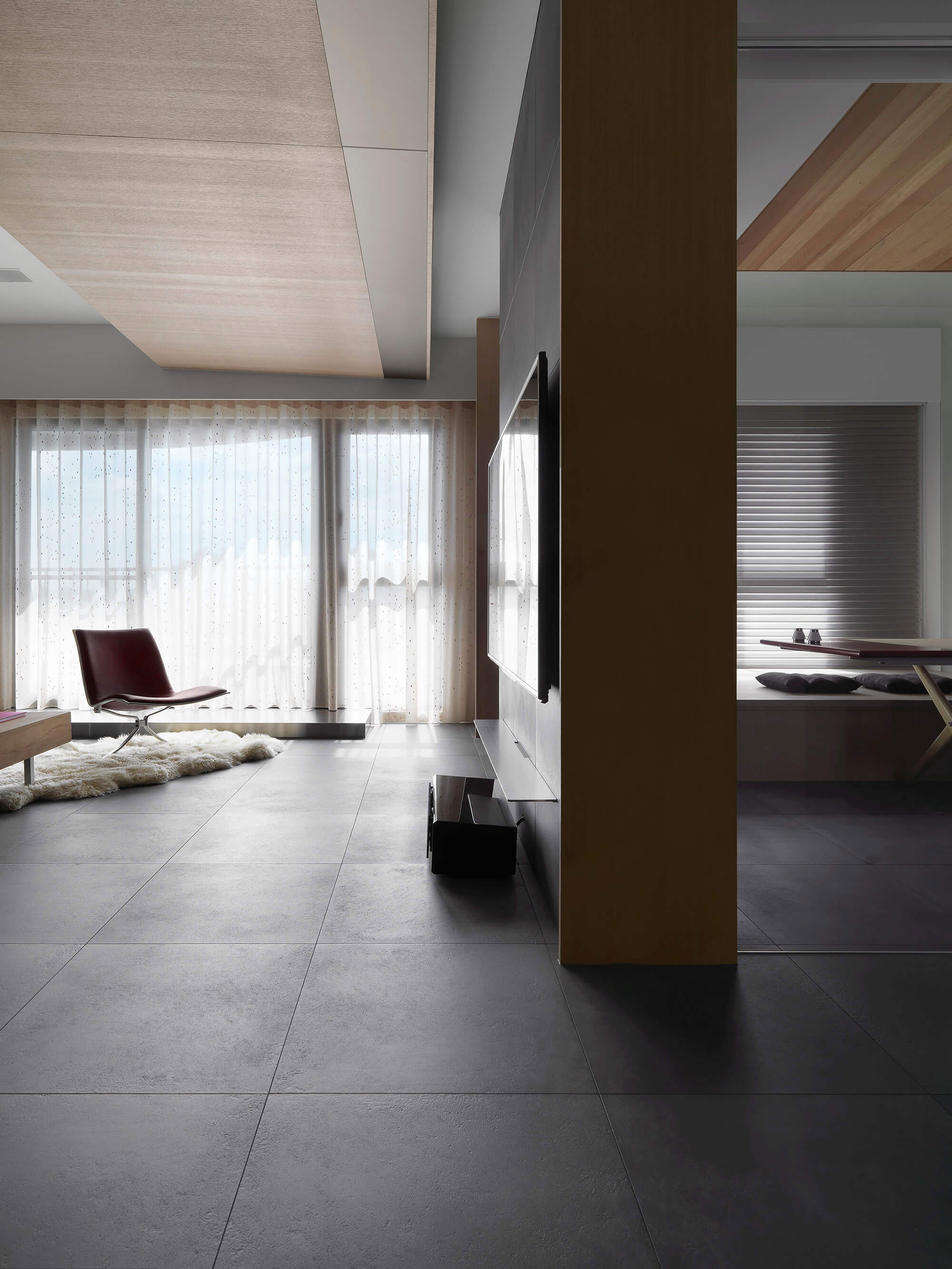 A Contemporary Apartment Plays with Light and Shadow in Taipei (13 ...